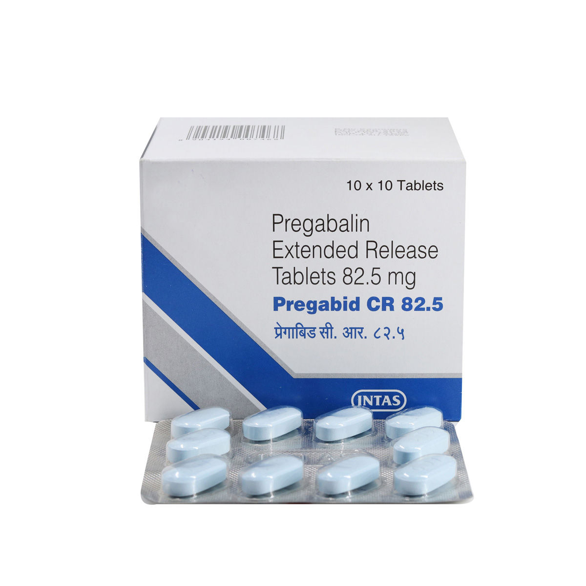 Pregabid CR 82.5 Tablet 10's Price, Uses, Side Effects, Composition ...