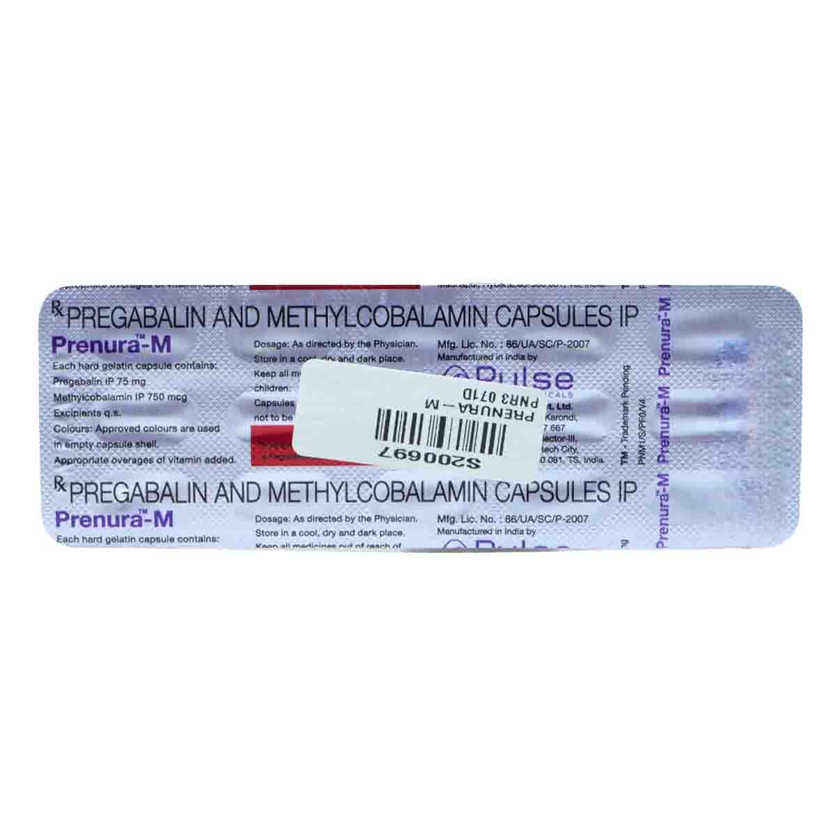 Prenura-M Capsule 14's Price, Uses, Side Effects, Composition - Apollo ...