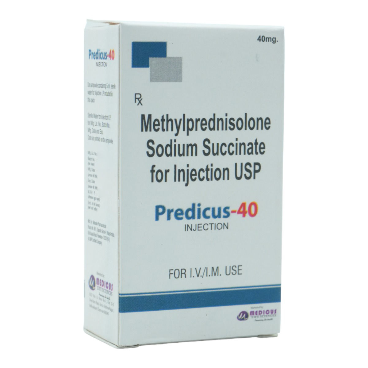 Predicus 40 Injection 1's Price, Uses, Side Effects, Composition ...