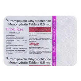 Prexol 0.5 mg Tablet | Uses, Side Effects, Price | Apollo Pharmacy