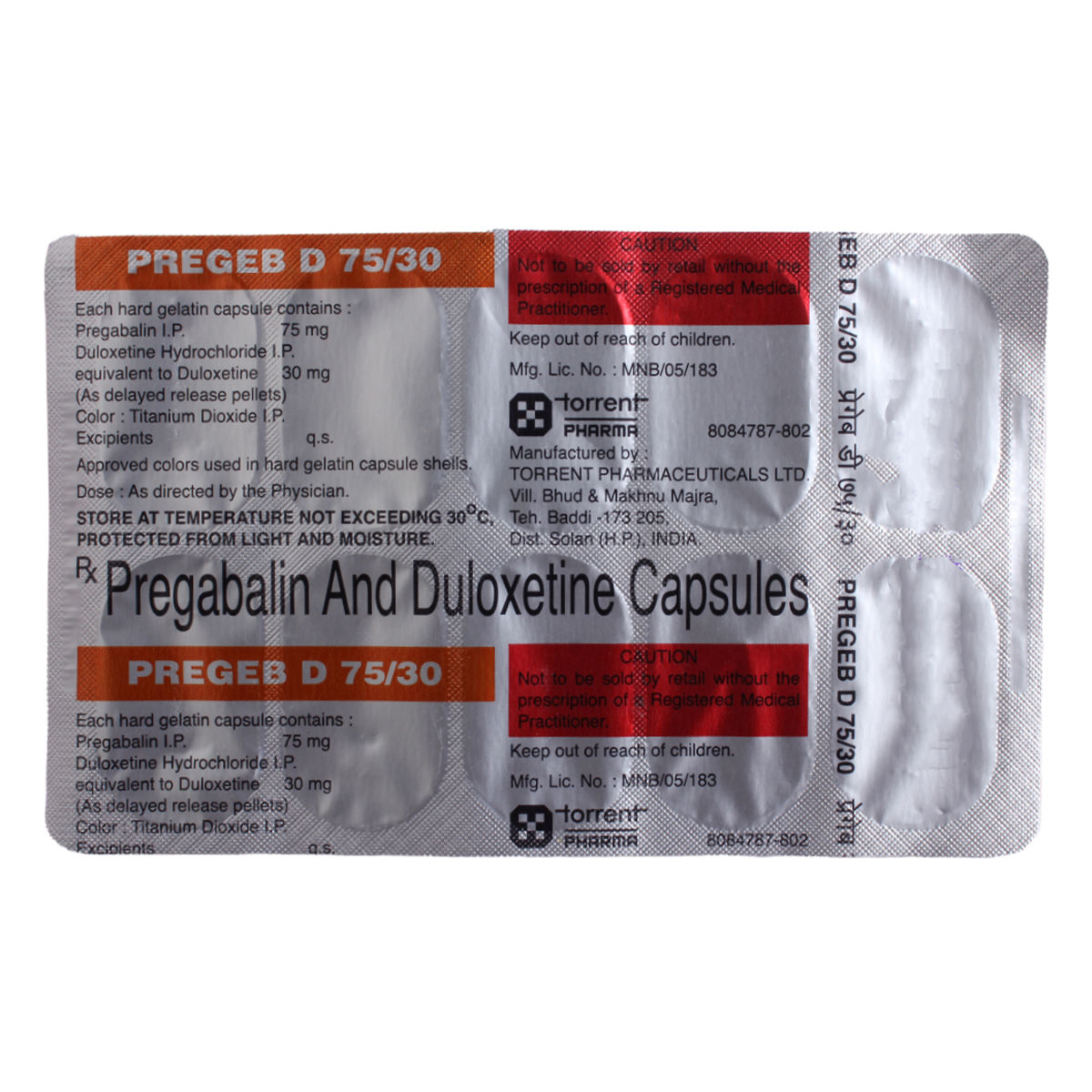 Pregeb D 75/30 Capsule 10's Price, Uses, Side Effects, Composition ...