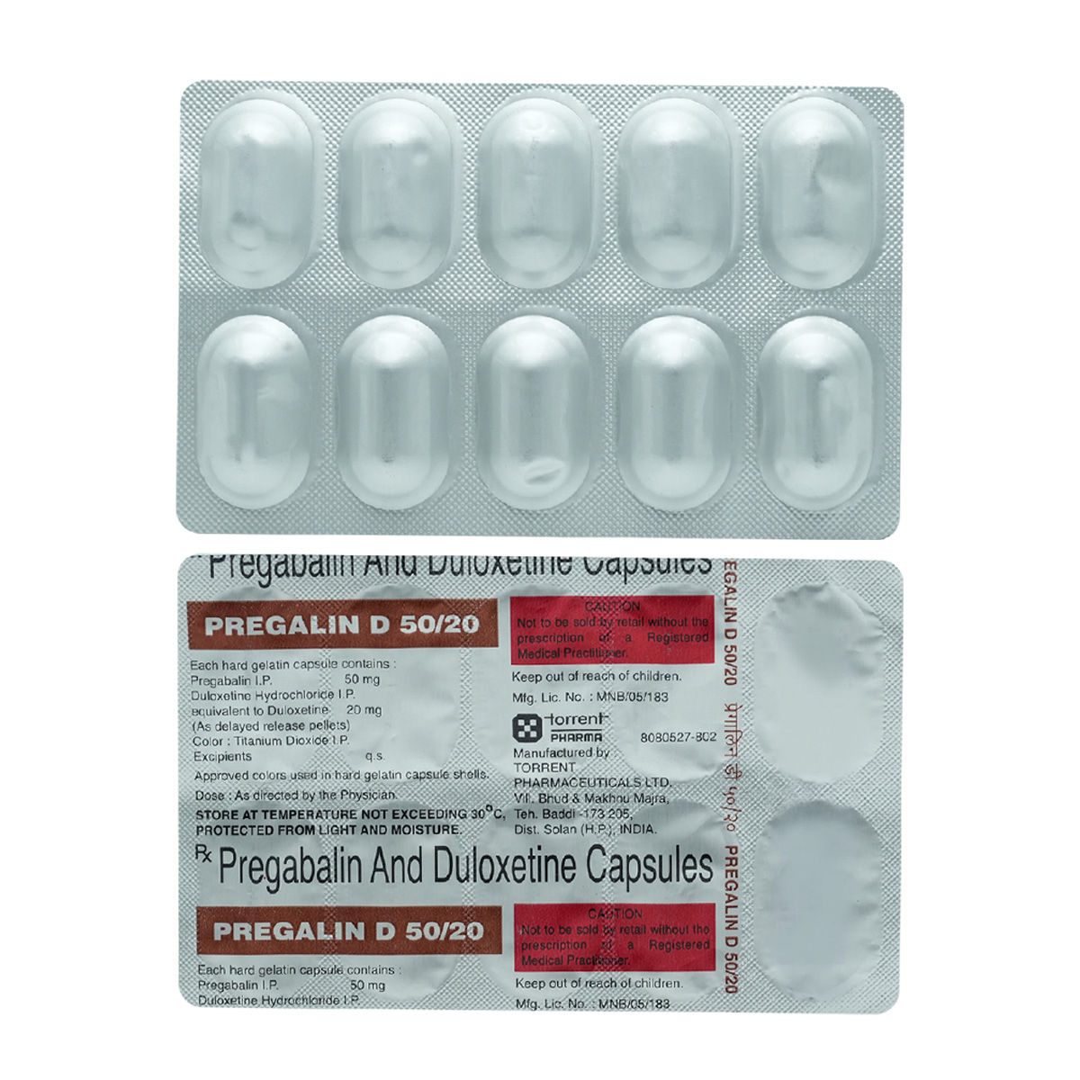 Pregalin D 50/20 Capsule | Uses, Side Effects, Price | Apollo Pharmacy