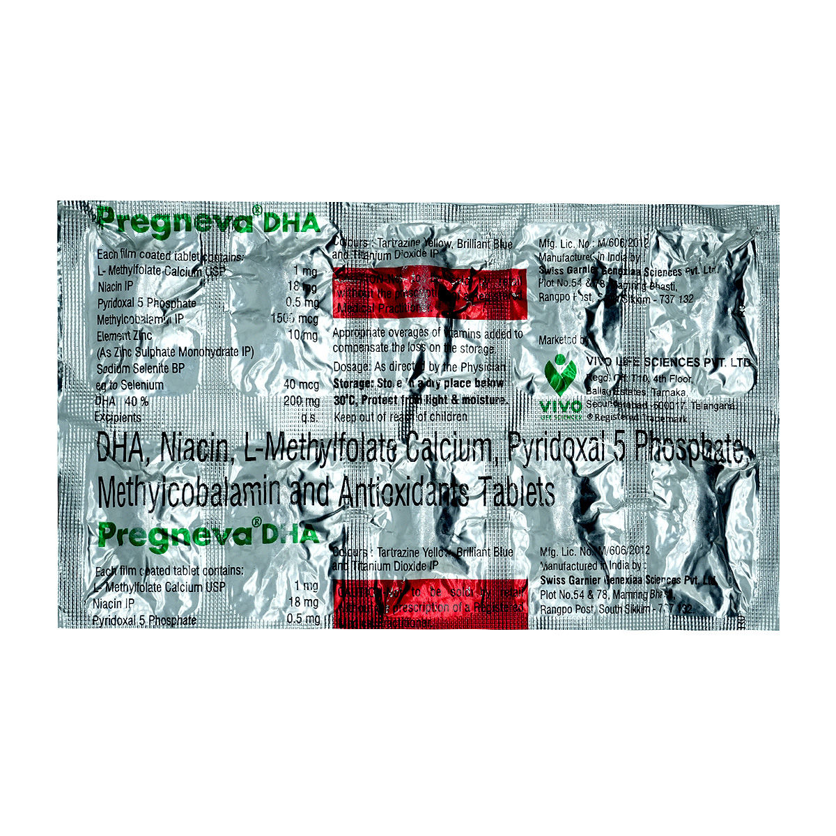 Pregneva DHA Tablet 10's Price, Uses, Side Effects, Composition ...