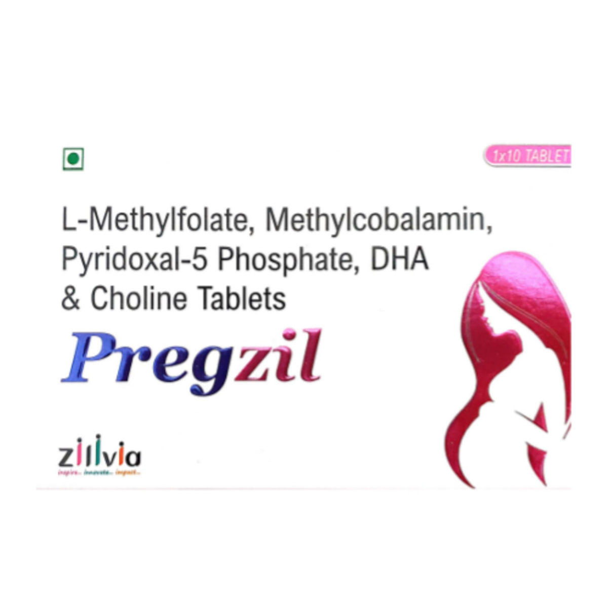 Pregzil Tablet 10's Price, Uses, Side Effects, Composition - Apollo ...
