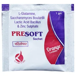 Buy Presoft Orange Flavour Sachet 1 gm | 19 Minutes Delivery | Apollo ...