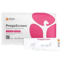 Buy Mylab Pregascreen Pregnancy Detection Kit,1 Count | 19 Minutes ...