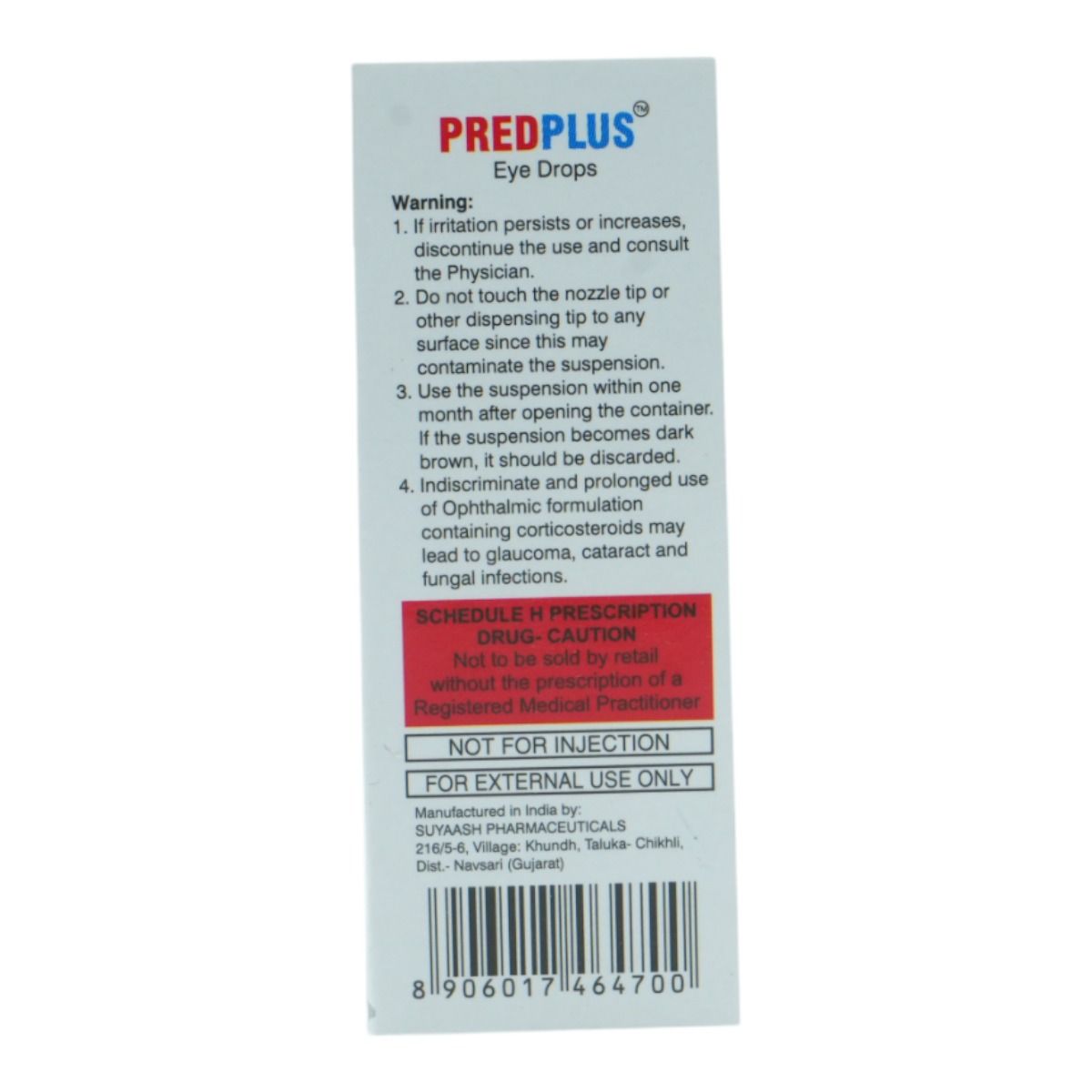 Predplus 10 Eye Drops 10 ml Price, Uses, Side Effects, Composition ...