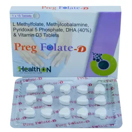 Preg Folate-D Tablet | Uses, Side Effects, Price | Apollo Pharmacy