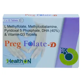 Preg Folate-D Tablet | Uses, Side Effects, Price | Apollo Pharmacy