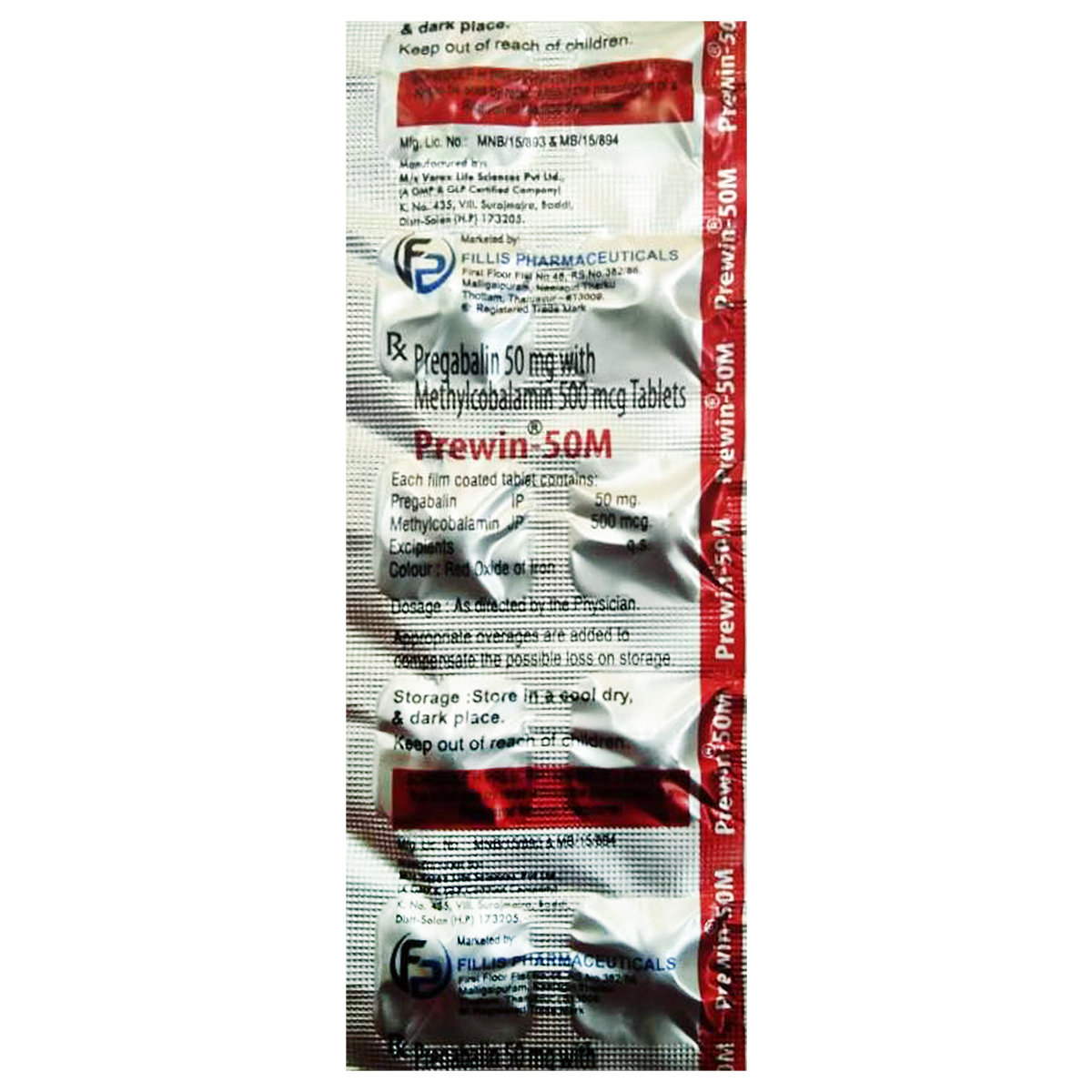 Prewin-50M Tablet 10's | Uses, Side Effects, Price | Apollo Pharmacy