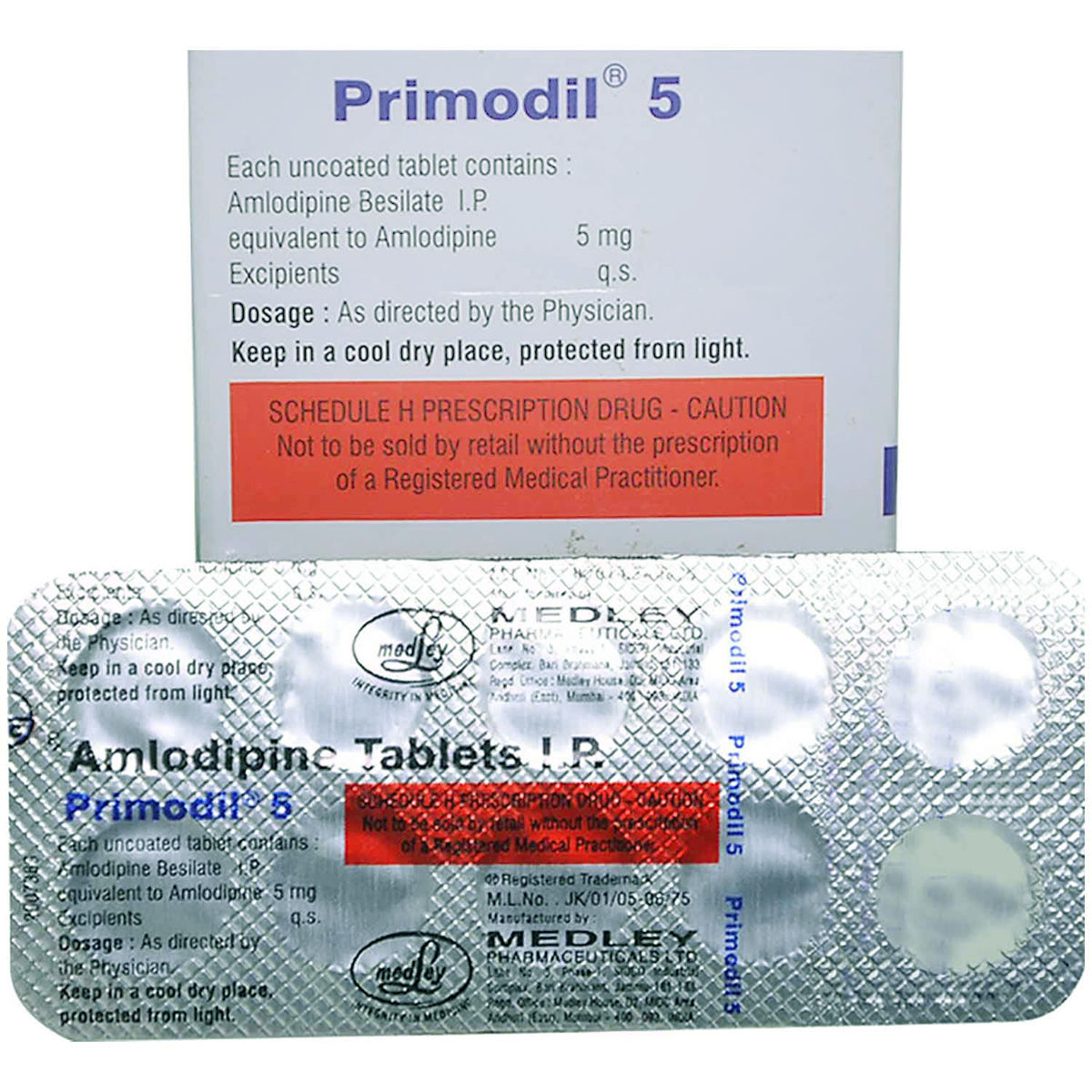 PRIMODIL 5MG TABLET Price, Uses, Side Effects, Composition - Apollo ...
