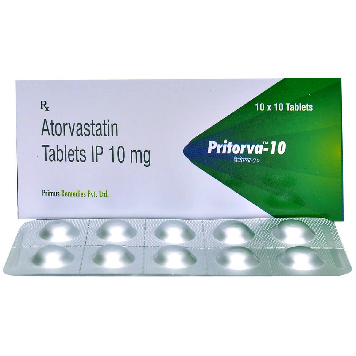Pritorva-10 Tablet 10's Price, Uses, Side Effects, Composition - Apollo ...