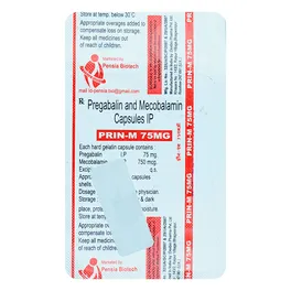 PRIN M 75MG CAPSULE | Uses, Side Effects, Price | Apollo Pharmacy