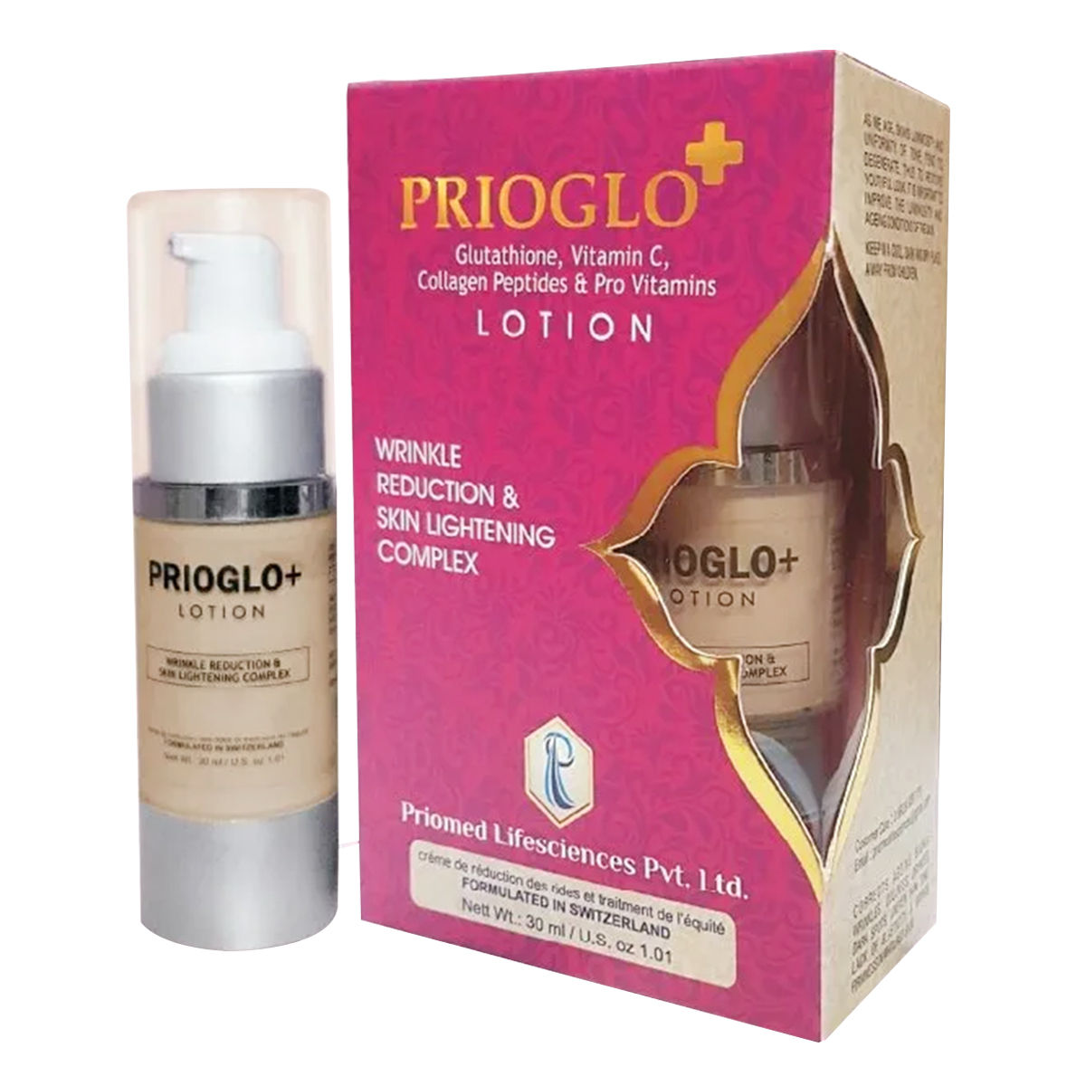Prioglo Plus Lotion | Uses, Side Effects, Price | Apollo Pharmacy