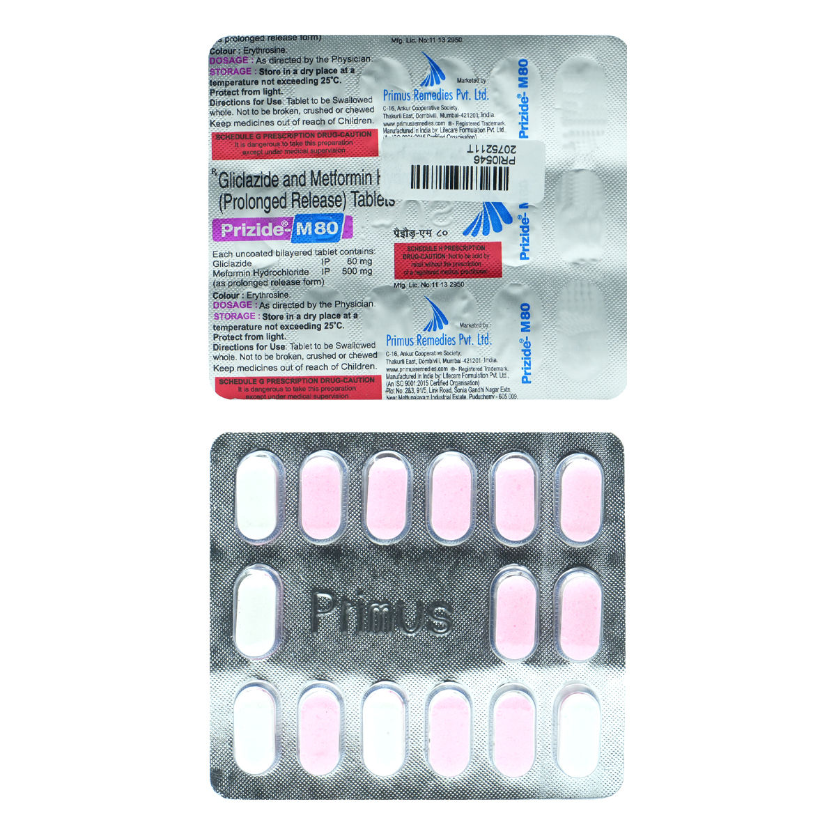 Prizide-M 80 Tablet | Uses, Side Effects, Price | Apollo Pharmacy