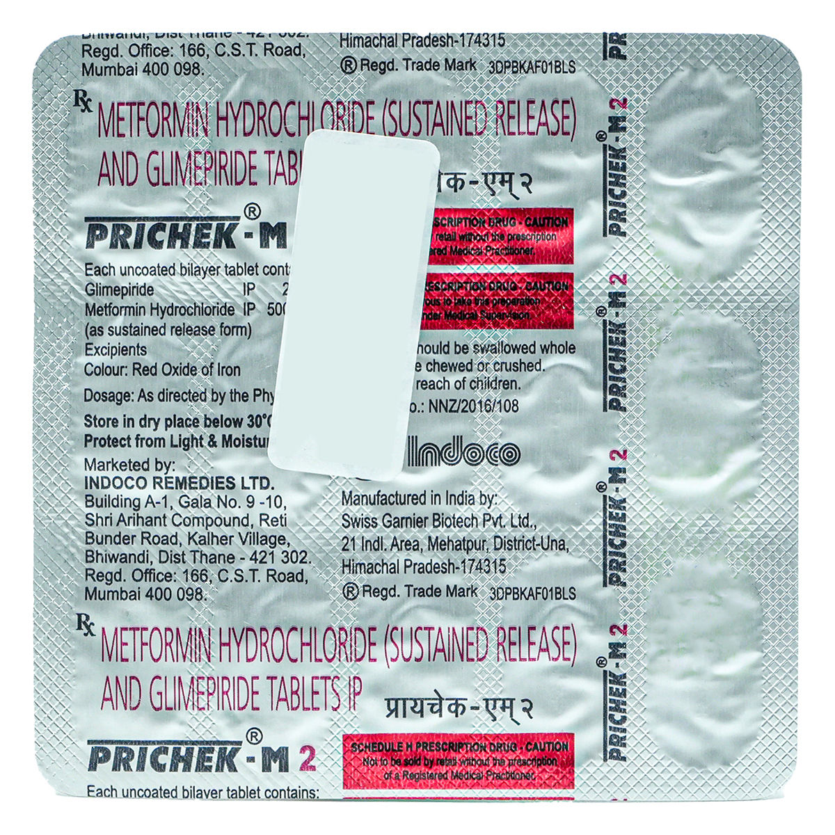 Prichek M2 Tablet 15's Price, Uses, Side Effects, Composition - Apollo ...