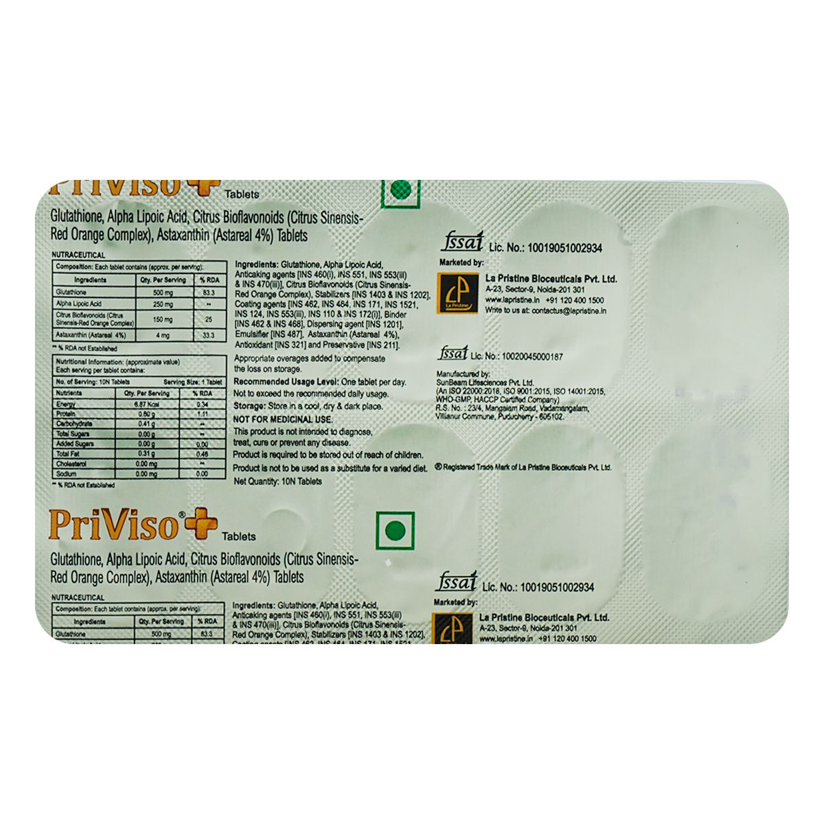Priviso Plus Tablet | Uses, Side Effects, Price | Apollo Pharmacy