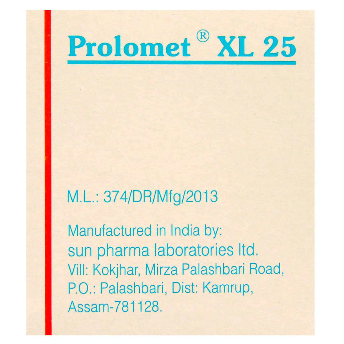 Prolomet XL 25 Tablet | Uses, Side Effects, Price | Apollo Pharmacy