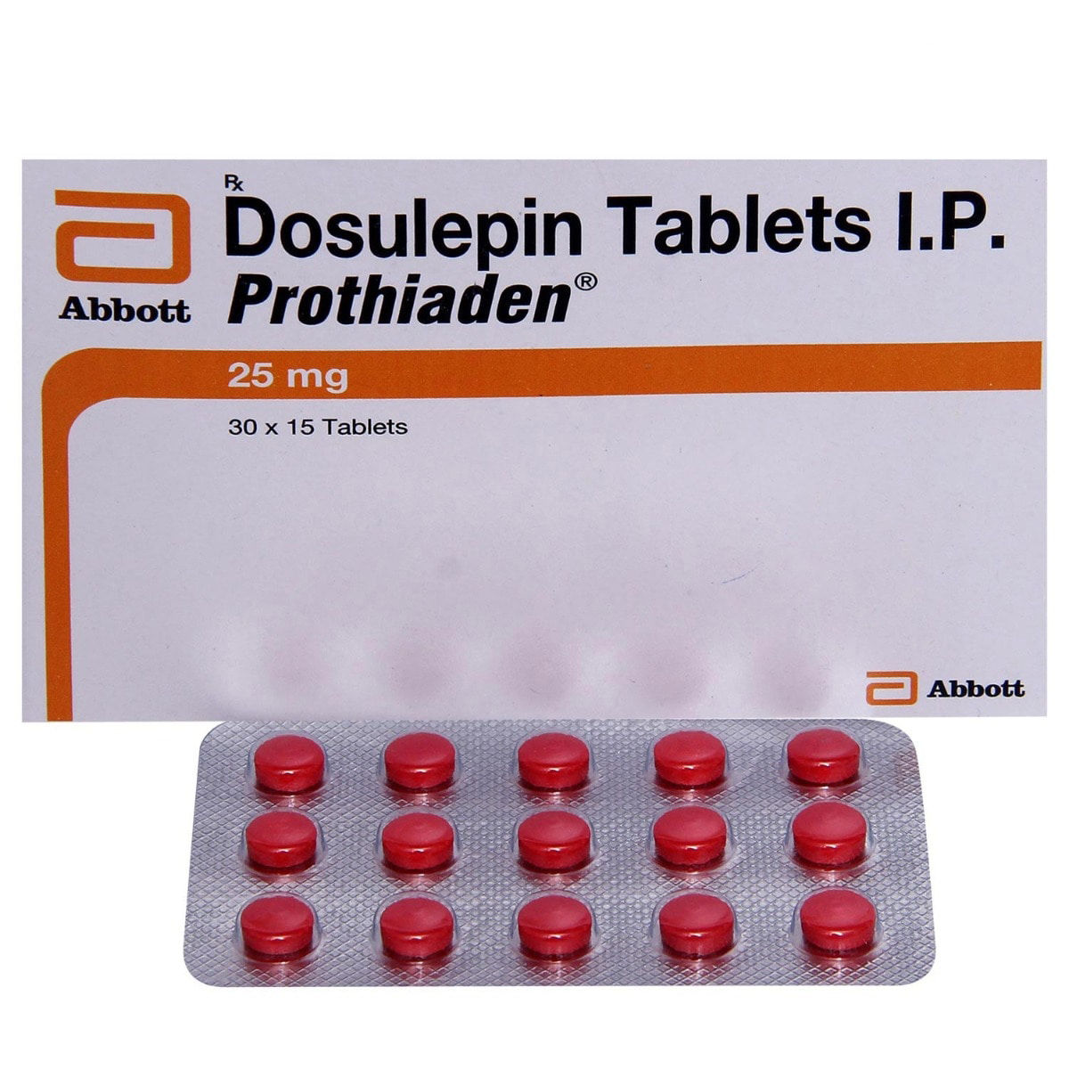 Prothiaden 25 mg Tablet 15's Price, Uses, Side Effects, Composition ...