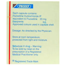 Prodep Capsule | Uses, Side Effects, Price | Apollo Pharmacy