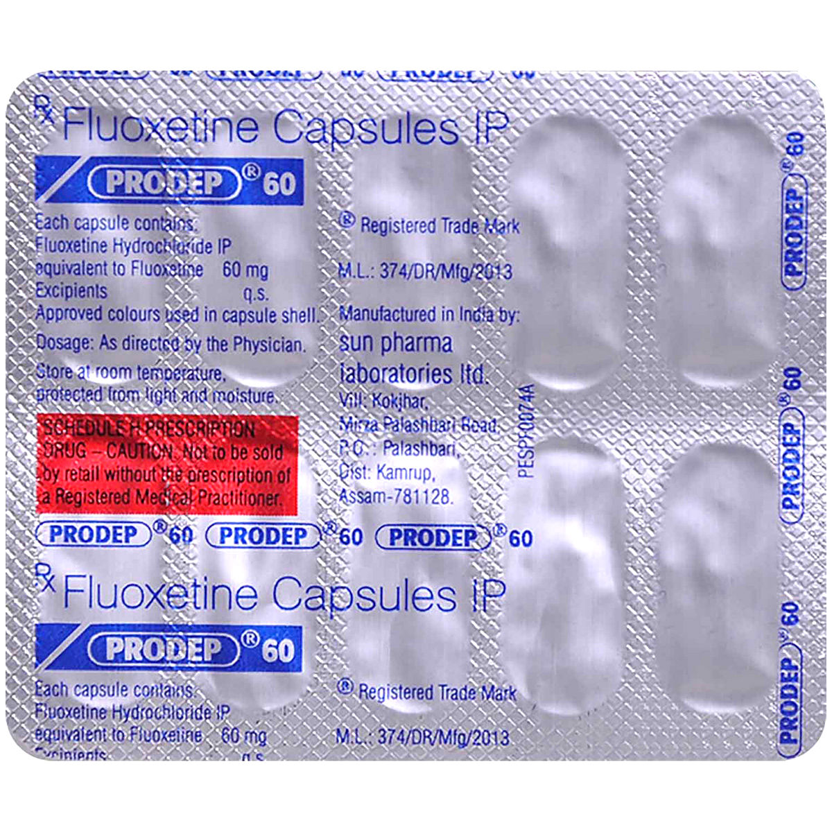 Prodep 60 Capsule 10's Price, Uses, Side Effects, Composition - Apollo ...