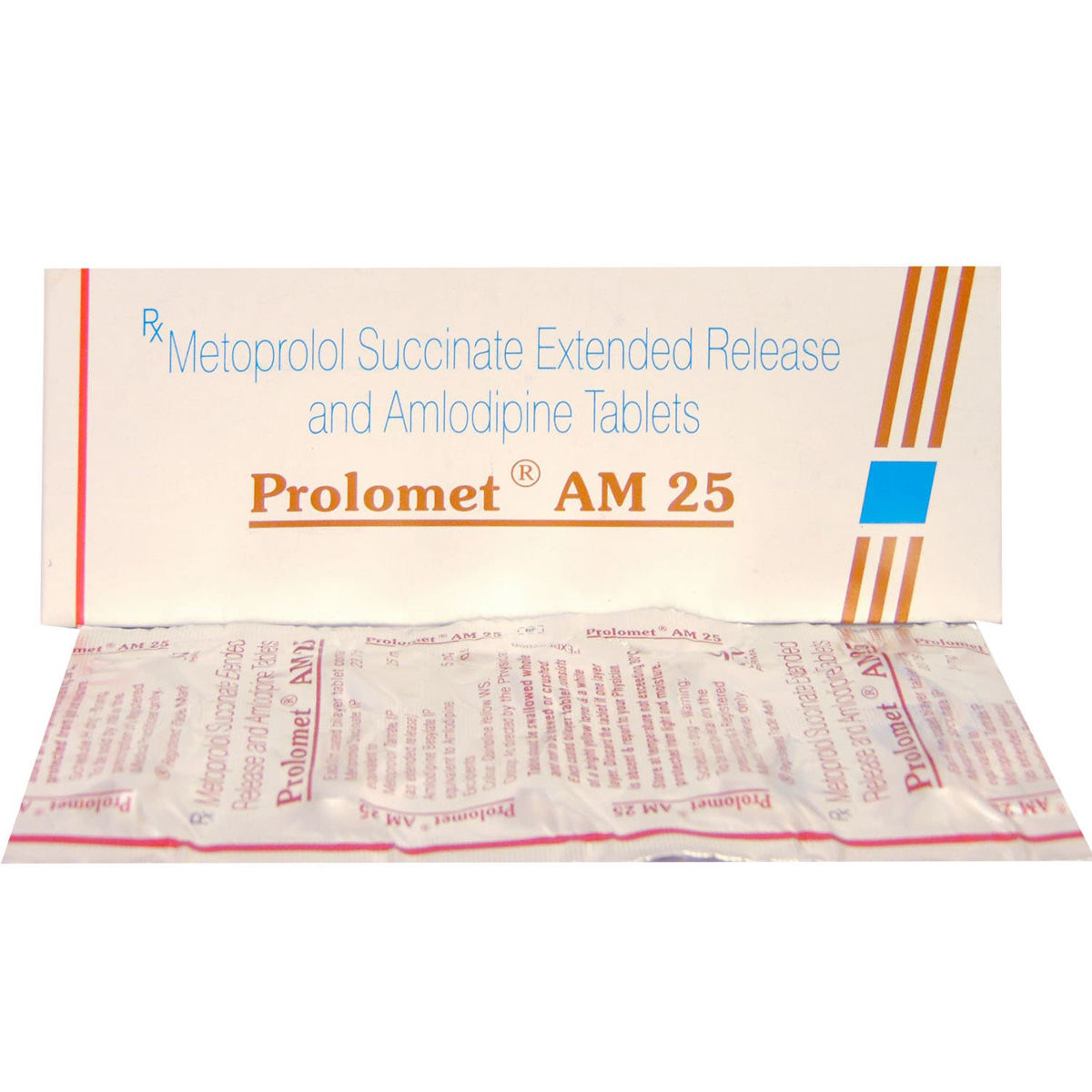 Prolomet AM 25 Tablet | Uses, Side Effects, Price | Apollo Pharmacy