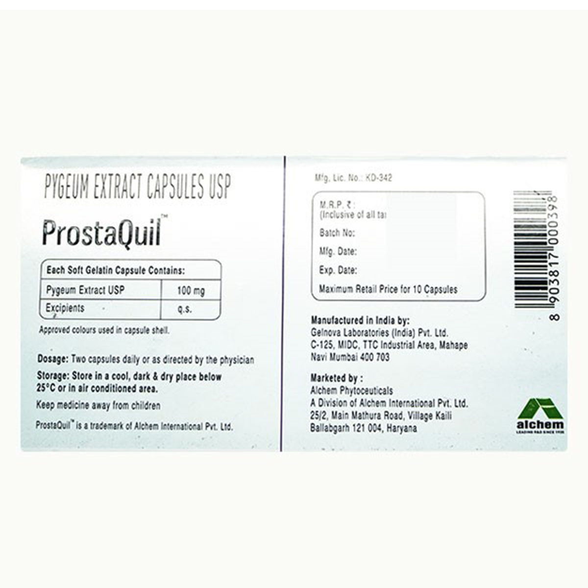 Prostaquil, 10 Tablets Price, Uses, Side Effects, Composition - Apollo ...