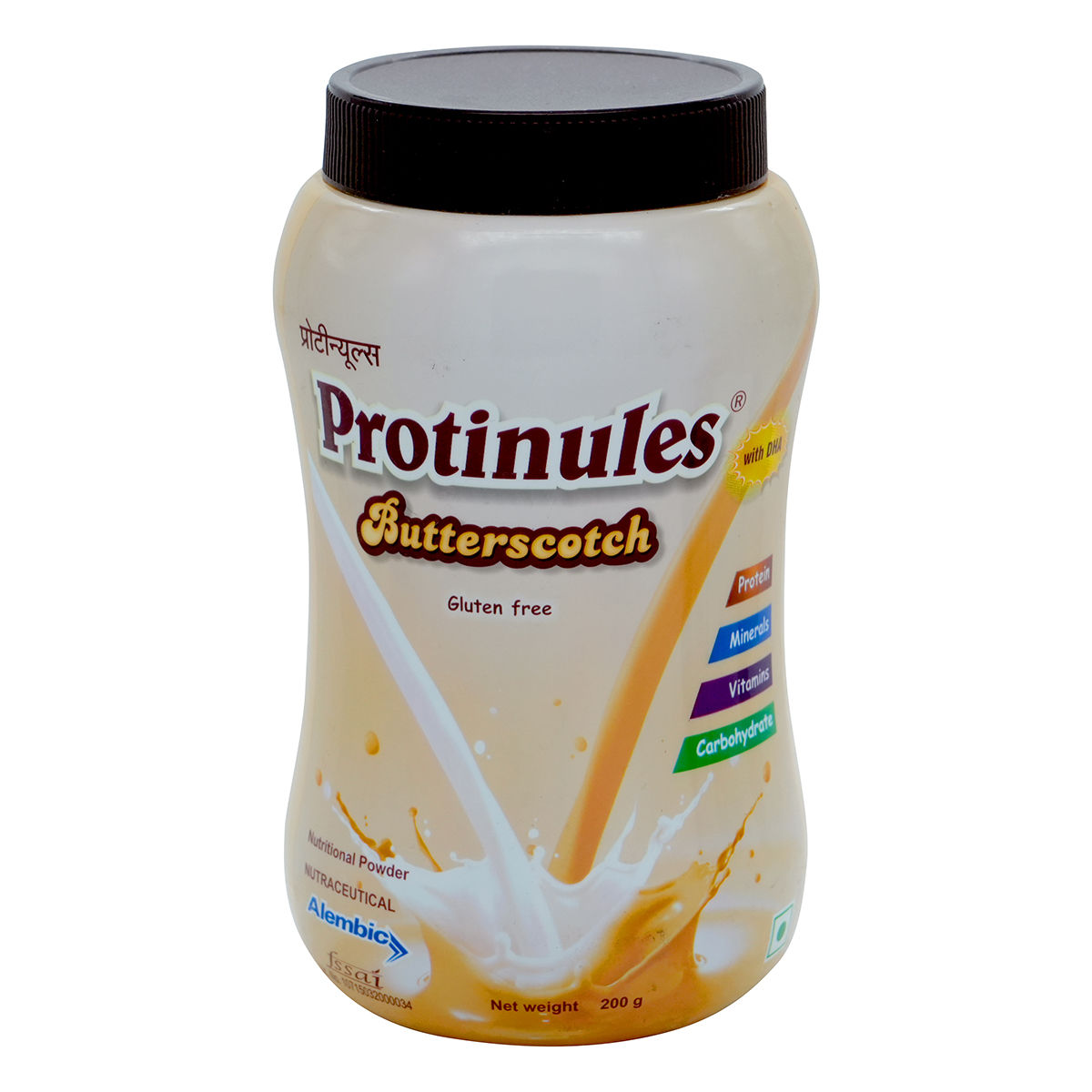Protinules Butterscotch Flavour Powder | Uses, Side Effects, Price ...