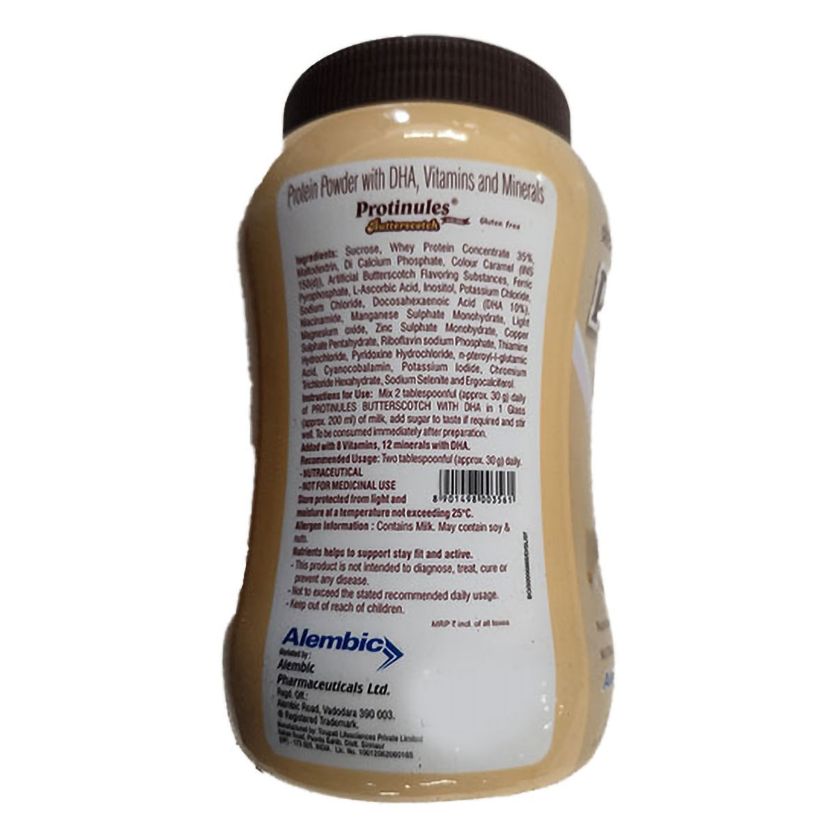 Protinules Butterscotch Flavour Powder, 200 gm Price, Uses, Side ...