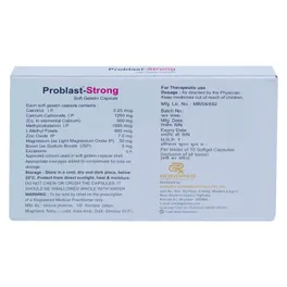 Problast Strong Capsule | Uses, Side Effects, Price | Apollo Pharmacy