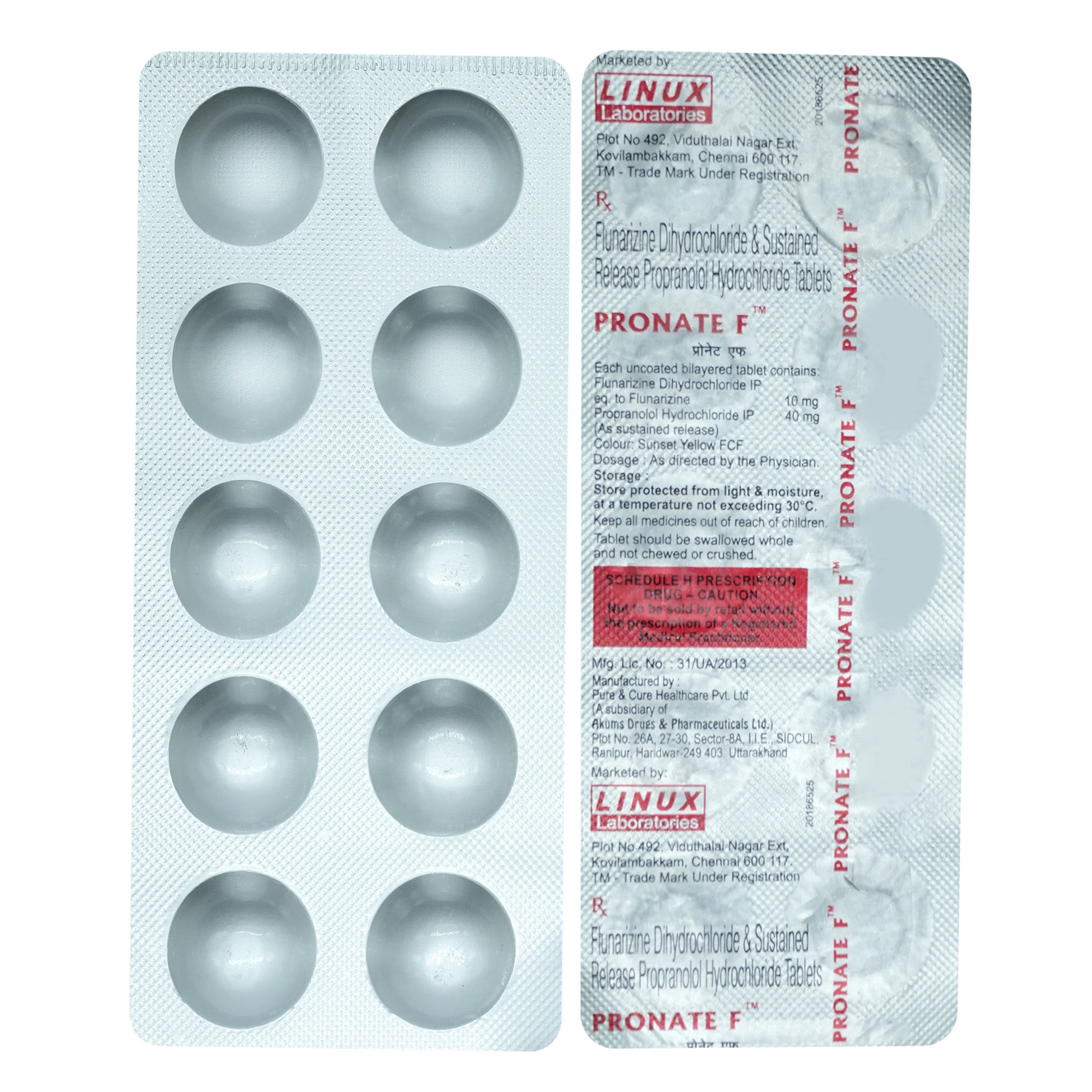 PRONATE F TABLET | Uses, Side Effects, Price | Apollo Pharmacy