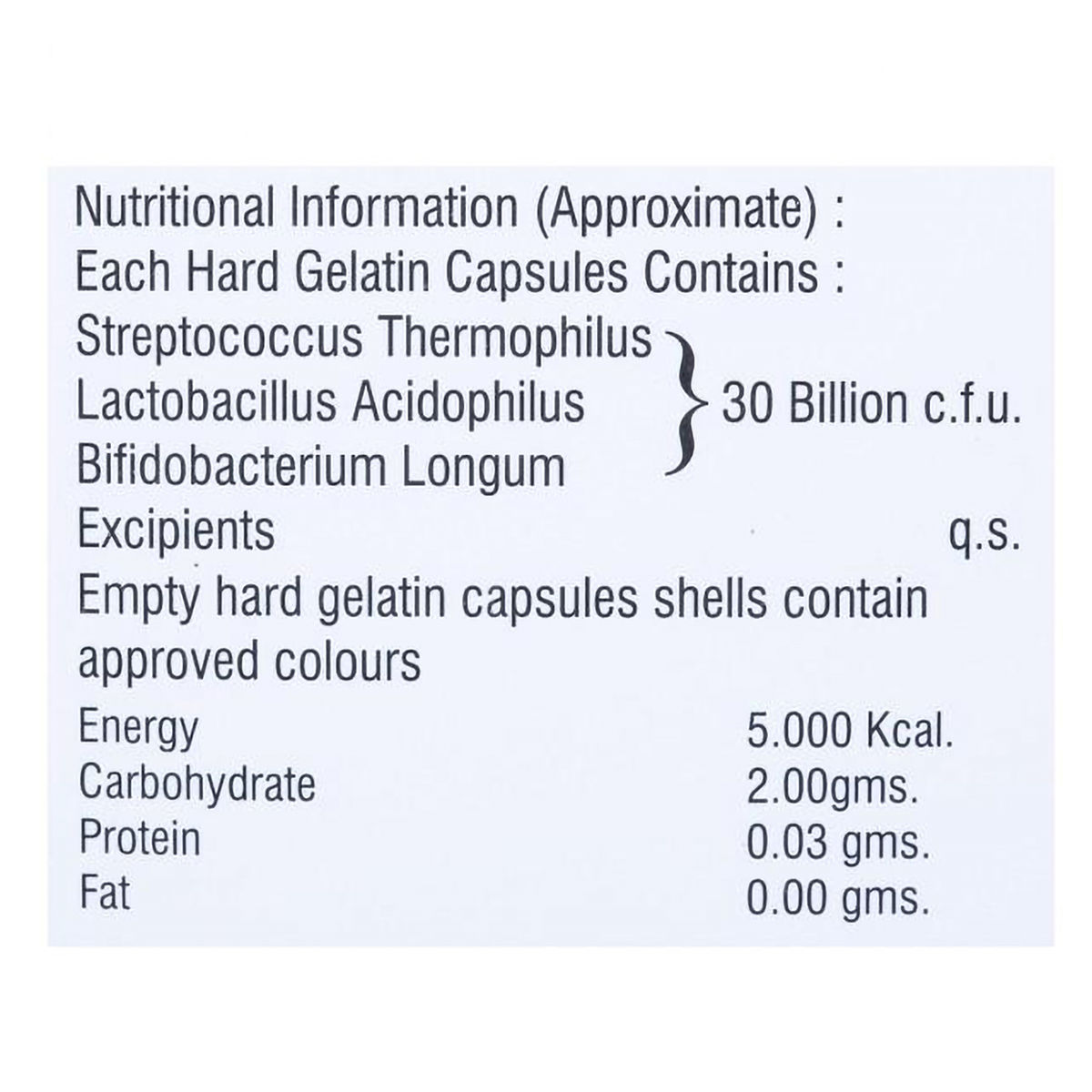 Probic 30 Capsule 10's Price, Uses, Side Effects, Composition - Apollo ...