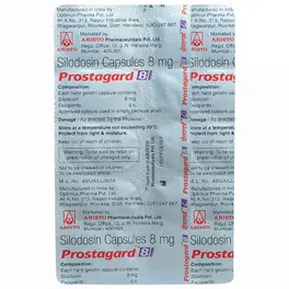 Prostagard 8 Capsule | Uses, Side Effects, Price | Apollo Pharmacy