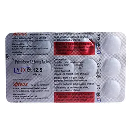 Prolet 12.5 Tablet | Uses, Side Effects, Price | Apollo Pharmacy