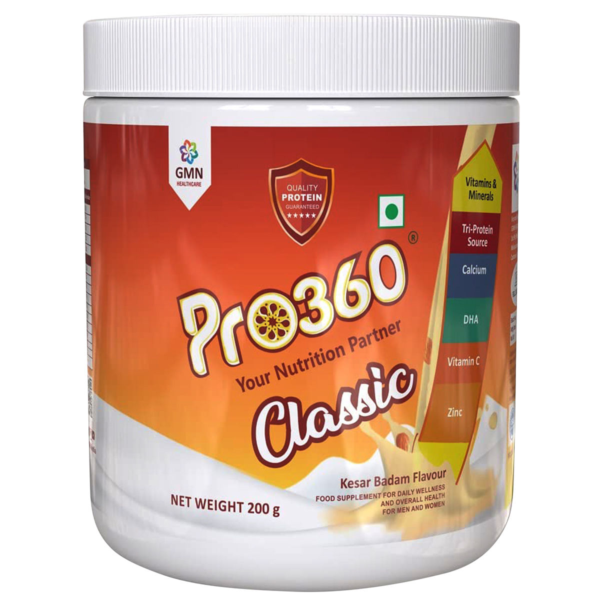 Pro360 Classic Kesar Badam Powder | Uses, Side Effects, Price | Apollo ...