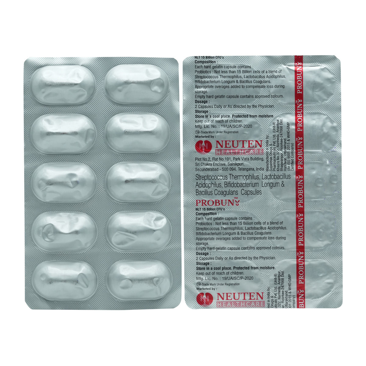 Probun Capsule 10's Price, Uses, Side Effects, Composition - Apollo ...