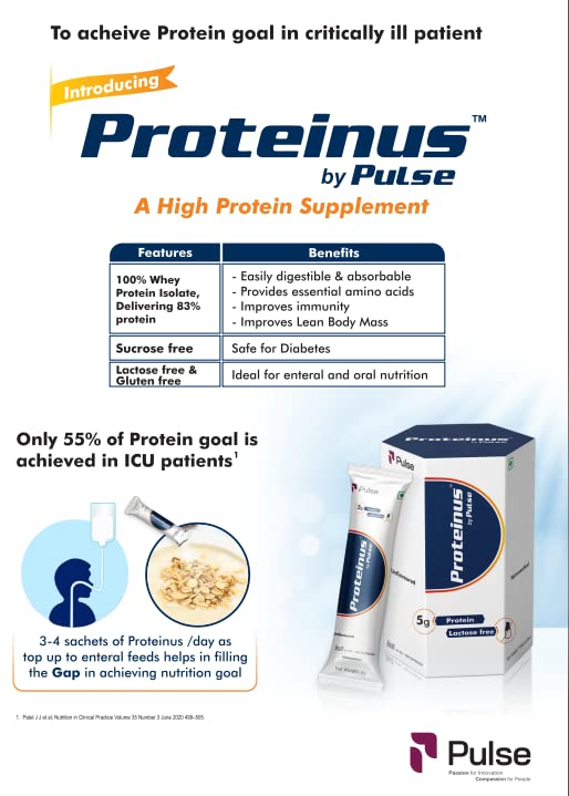 Proteinus Sachet 6 gm Price, Uses, Side Effects, Composition - Apollo ...