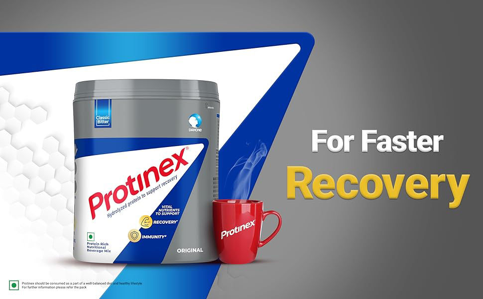 Buy Protinex Original Flavour Nutrition Powder for Adults, 1 kg | 19 ...