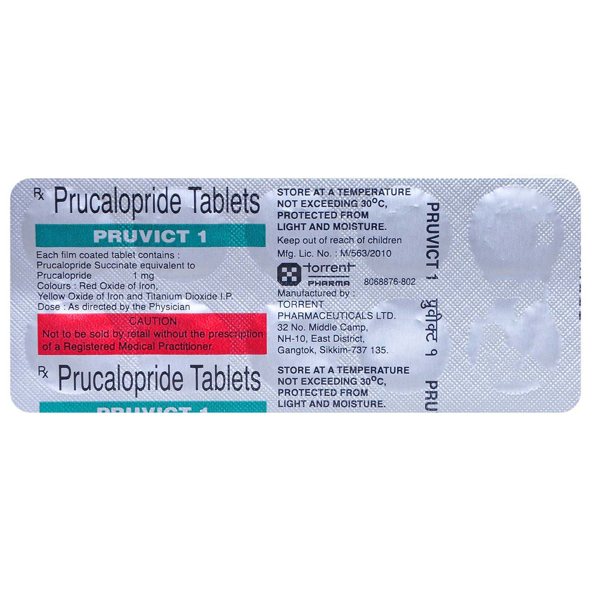 Pruvict 1 Tablet | Uses, Side Effects, Price | Apollo Pharmacy