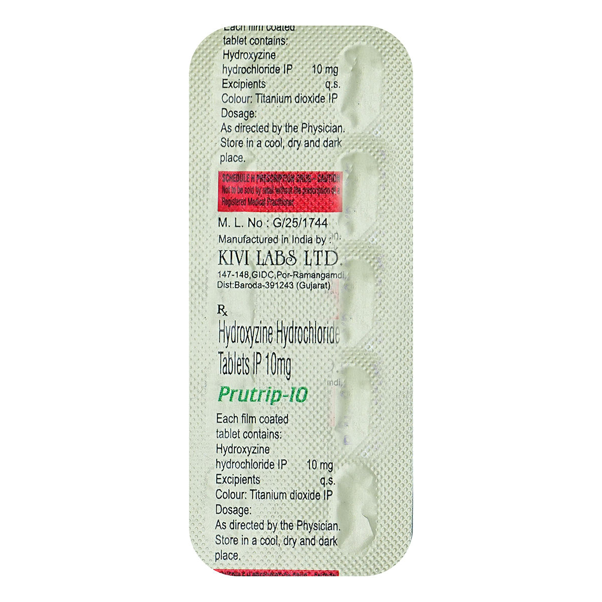 Prutrip-10 mg Tablet | Uses, Side Effects, Price | Apollo Pharmacy