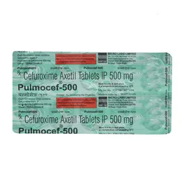 Pulmocef 500 Tablet | Uses, Side Effects, Price | Apollo Pharmacy