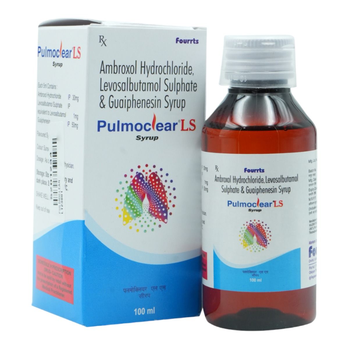Pulmoclear LS Syrup 100 ml Price, Uses, Side Effects, Composition ...