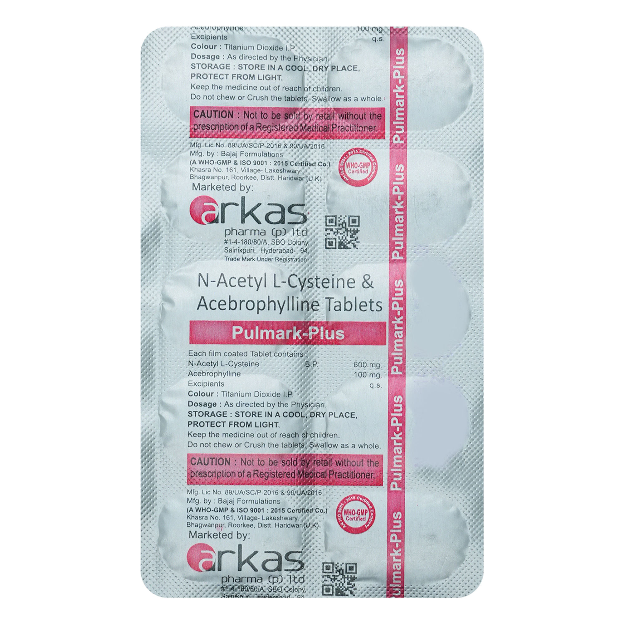 Pulmark-Plus Tablet 10's Price, Uses, Side Effects, Composition ...