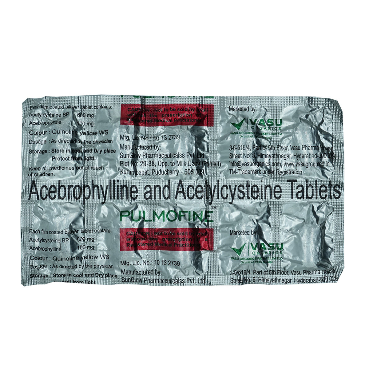 Pulmofine Tablet 10's Price, Uses, Side Effects, Composition - Apollo ...