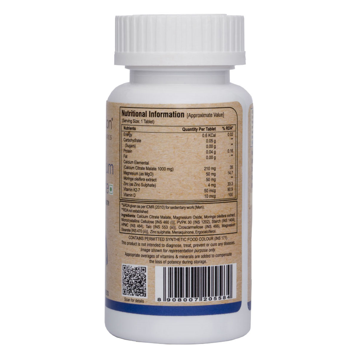 Pure Nutrition Ultra Calcium Citrate 1250 mg, 90 Tablets Price, Uses ...