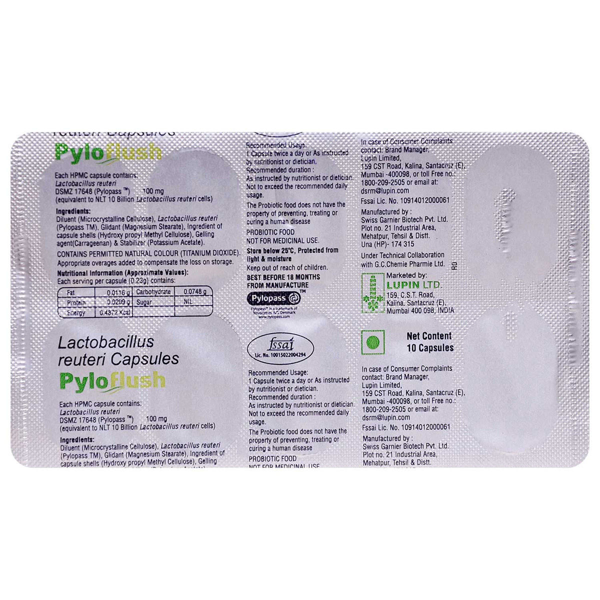 Pyloflush Capsule | Uses, Side Effects, Price | Apollo Pharmacy