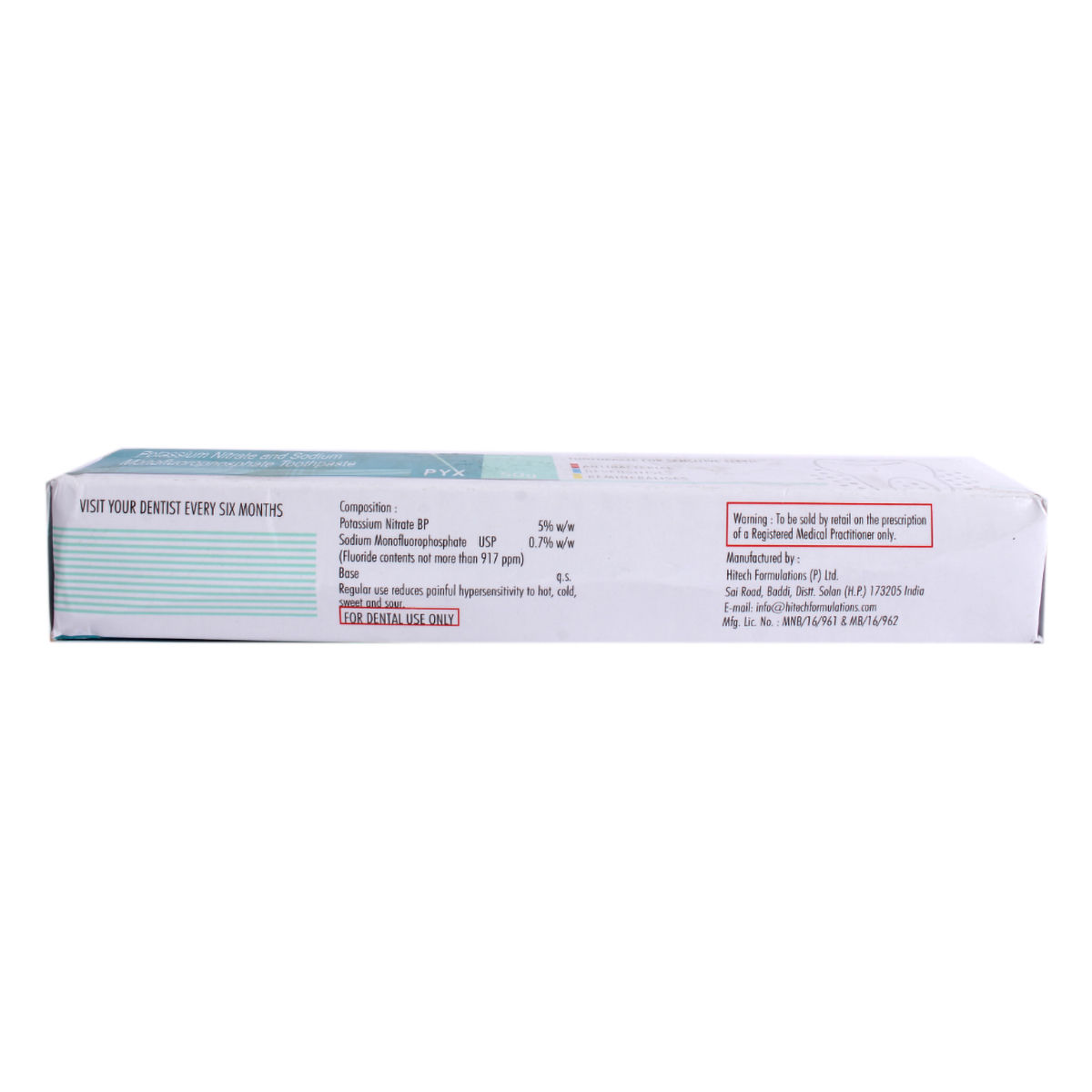 Pyx Toothpaste, 50 gm Price, Uses, Side Effects, Composition - Apollo ...