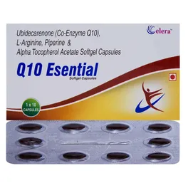 Buy Q10 Esential Capsule | 19 Minutes Delivery | Apollo Pharmacy
