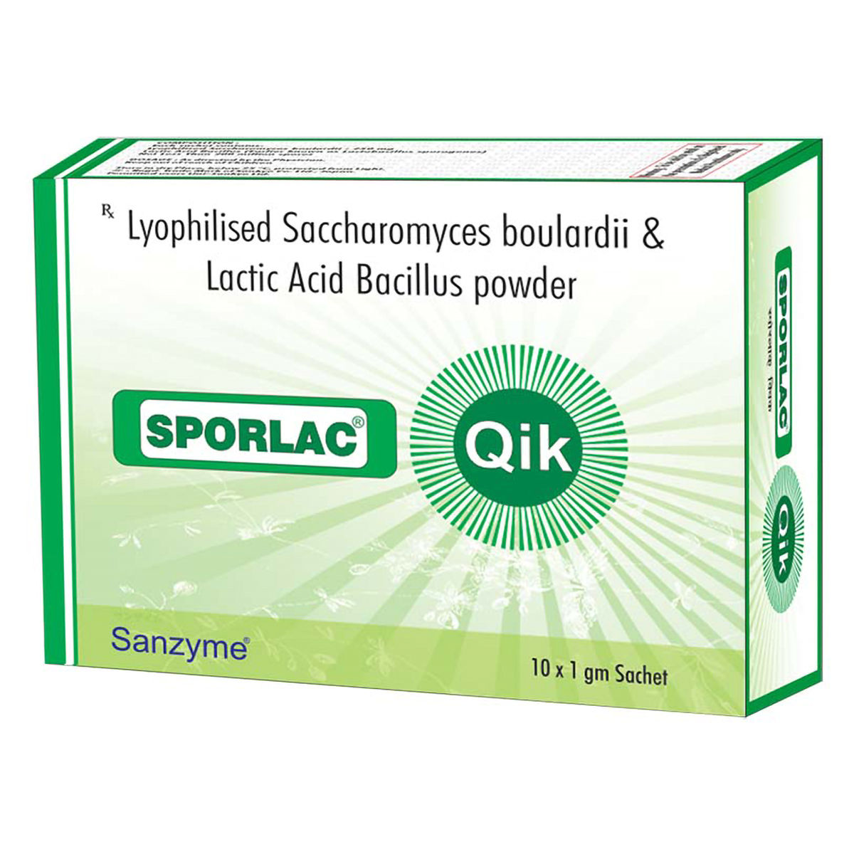 Sporlac Qik Powder 1 gm | Uses, Side Effects, Price | Apollo Pharmacy