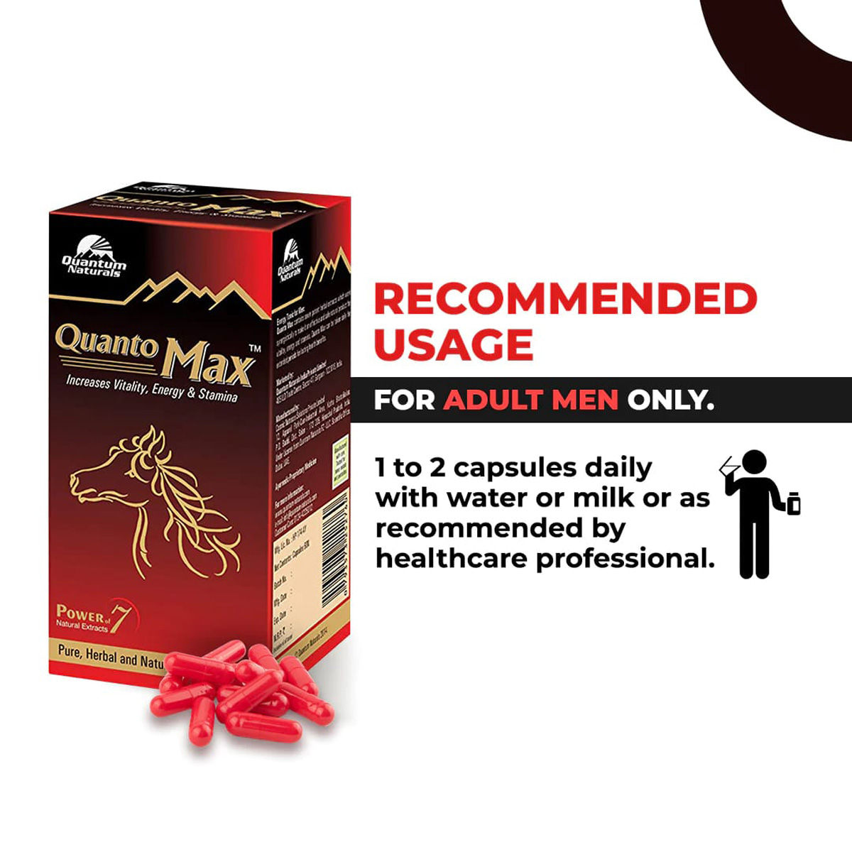 Quanto Max, 30 Capsules Price, Uses, Side Effects, Composition - Apollo ...